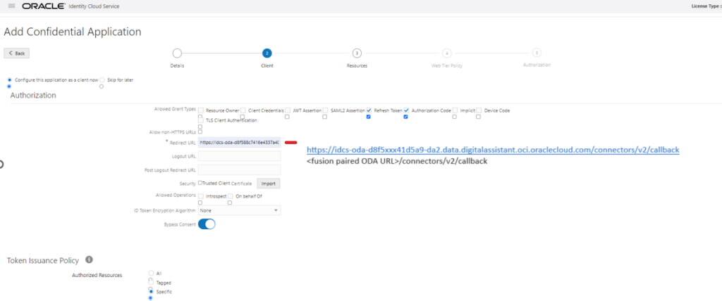 OTM Logistics Digital Assistant using Fusion Paired ODA instance