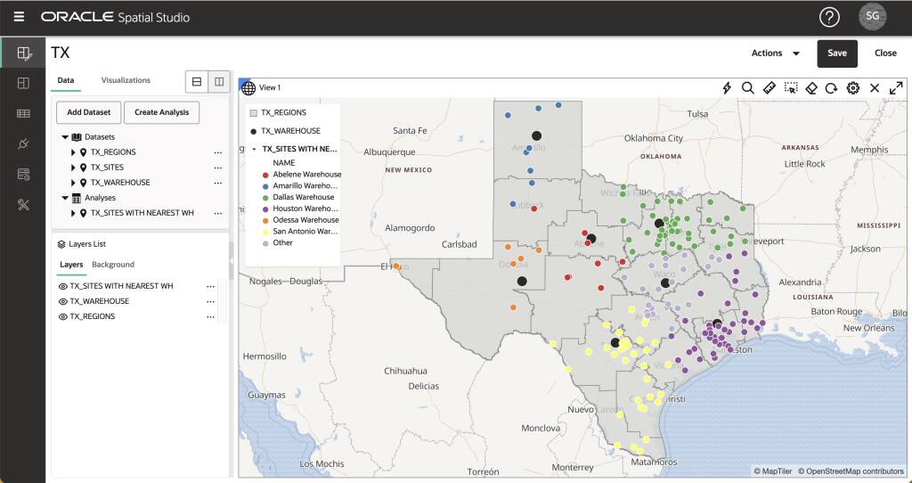 Oracle Spatial Studio 22.2 Now Available