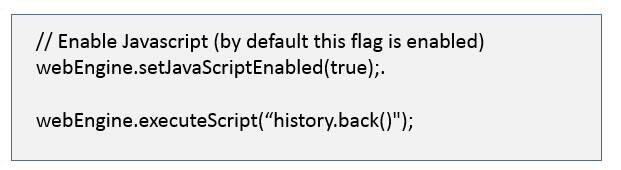 JavaFX WebView Overview