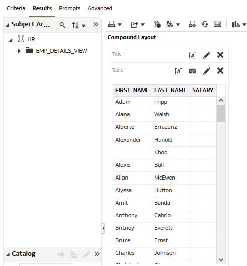 Data Level Security for Oracle Analytics using Database Proxy User and ...