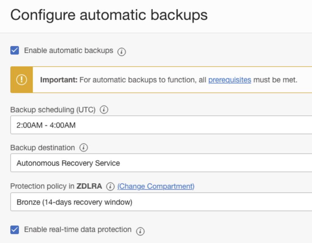 Oracle Database Zero Data Loss Autonomous Recovery Serviceの紹介
