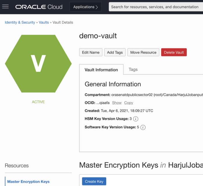 Secure Your Access To Database Using Oci Vault