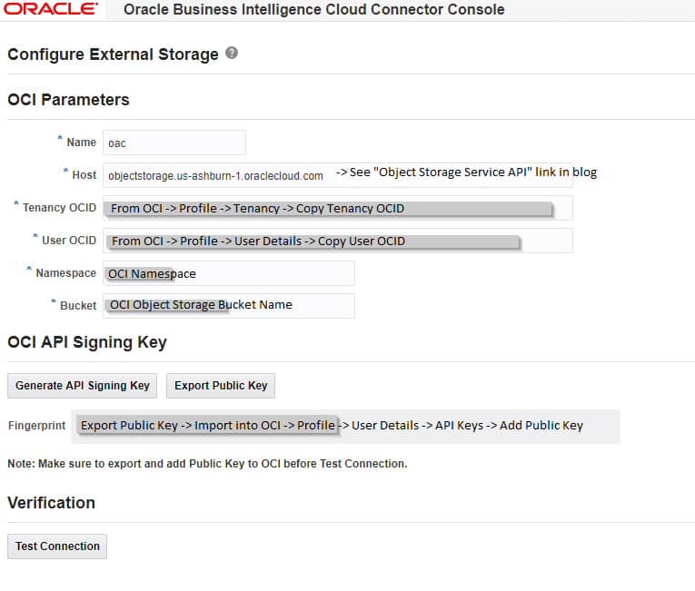 Set Up Oracle Fusion Saas Business Intelligence Cloud Connector Bicc To Use Oracle Cloud