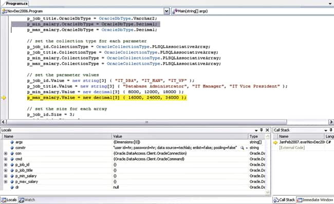 Using PL/SQL Associative Arrays