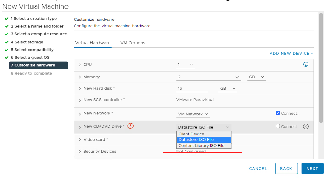 Connect from an Oracle Cloud VMware Solution virtual machine to Oracle ...