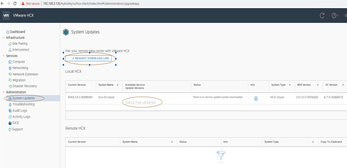 Deploy VMware HCX Connector in your on-premises VMware environment and ...