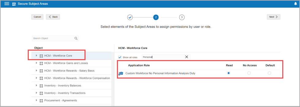 Oracle Fusion Analytics Warehouse: Configuring Object Security and ...