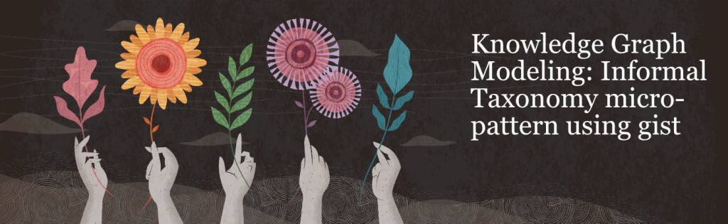 Knowledge Graph Modeling: Informal Taxonomy micro-pattern using gist