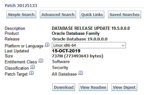 Oracle Database Release Update 19.5 (October 2019) Now Certified With EBS 12.1.3
