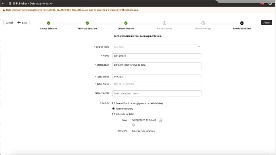 Augment Data In Oracle Fusion Analytics Using The Oracle Analytics