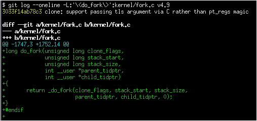 Backporting patches using git
