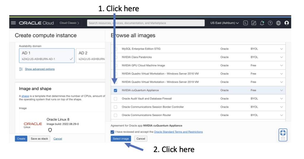 Accelerating quantum simulations with NVIDIA cuQuantum Appliance on OCI Marketplace