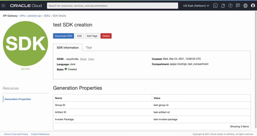 Announcing SDK generation for APIs on OCI API Gateway