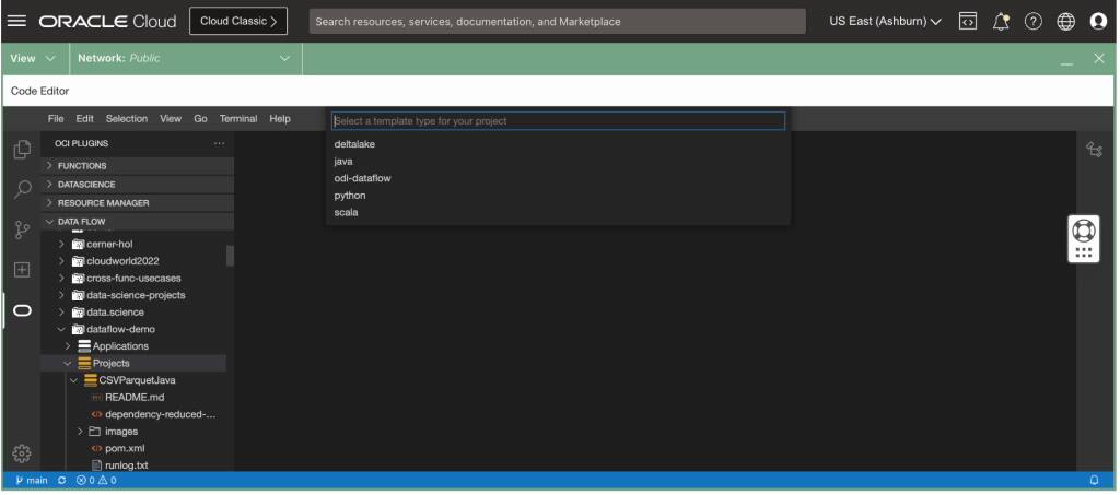 Develop and deploy Spark apps with ease on OCI Code Editor's Data Flow plugin