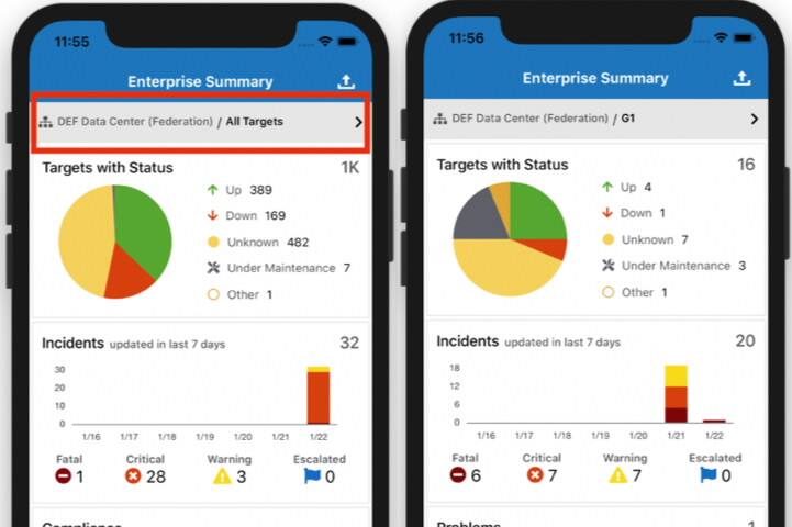 How To Use Key Features of the Oracle Enterprise Manager Mobile Application