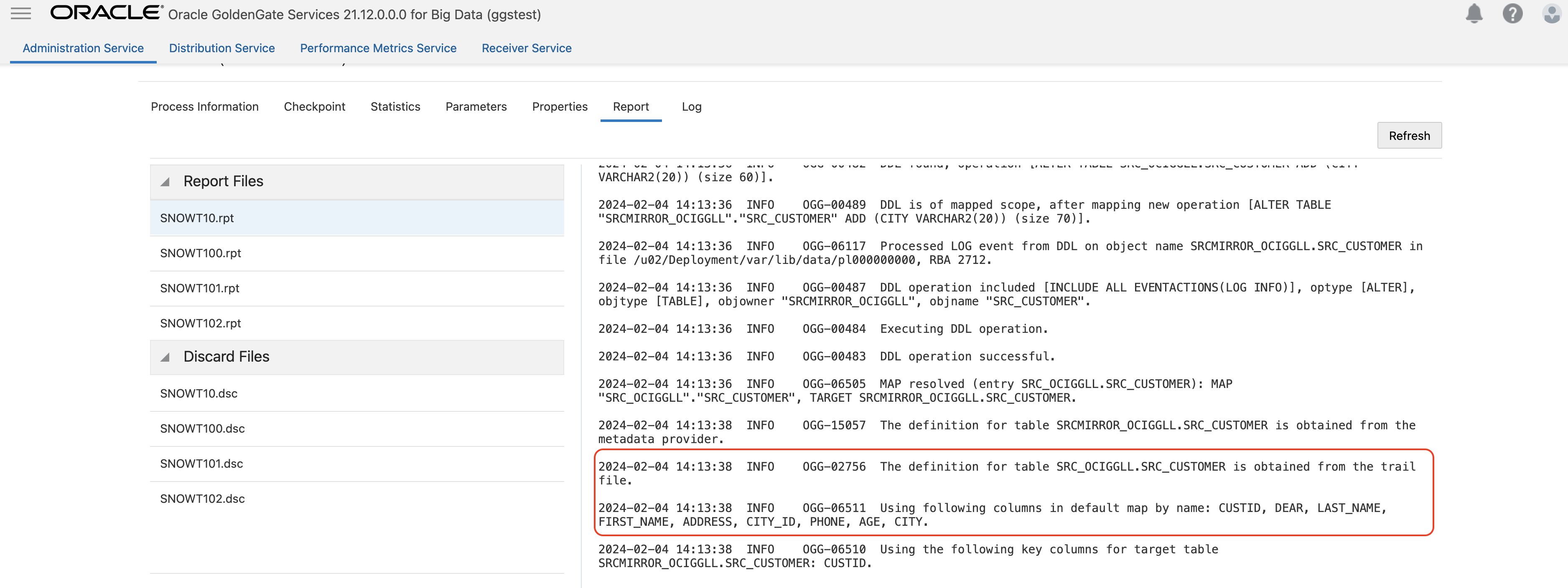 Handling Ddl Operations For Data Warehouse Targets With Oci Goldengate
