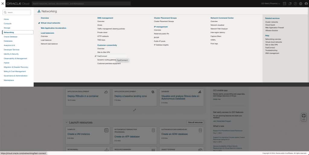 Connecting two OCI Regions using Equinix Network EDGE Virtual Device ...