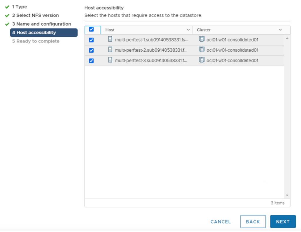 OCI File Storage service is now VMware certified