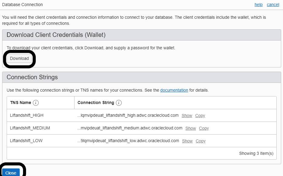 Loading data into Autonomous Data Warehouse using Datapump
