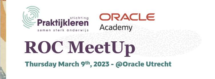 Oracle Academy and Stichting Praktijkleren organize Knowledge Builder ...