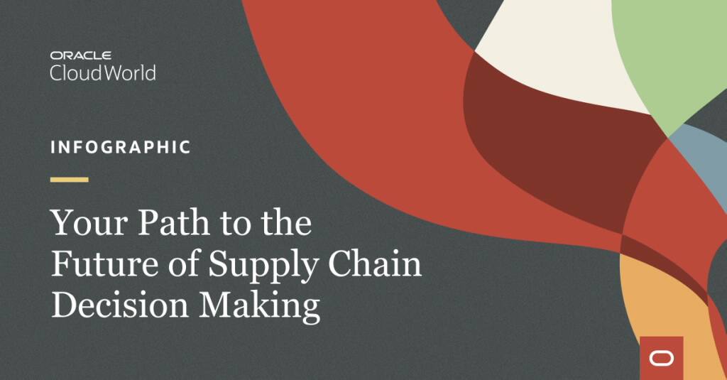 [infographic] Your Path To The Future Of Supply Chain Decision Making At Cloudworld
