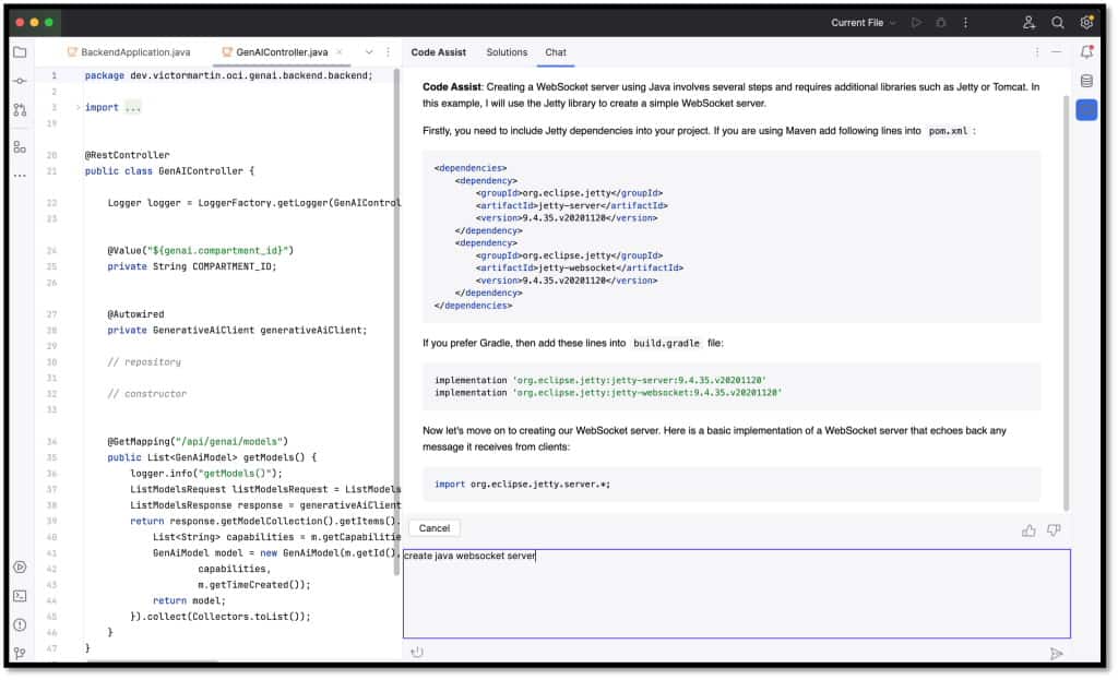 Oracle Code Assist: AI companion to boost developer velocity Oracle Code Assist: AI companion to boost developer velocity