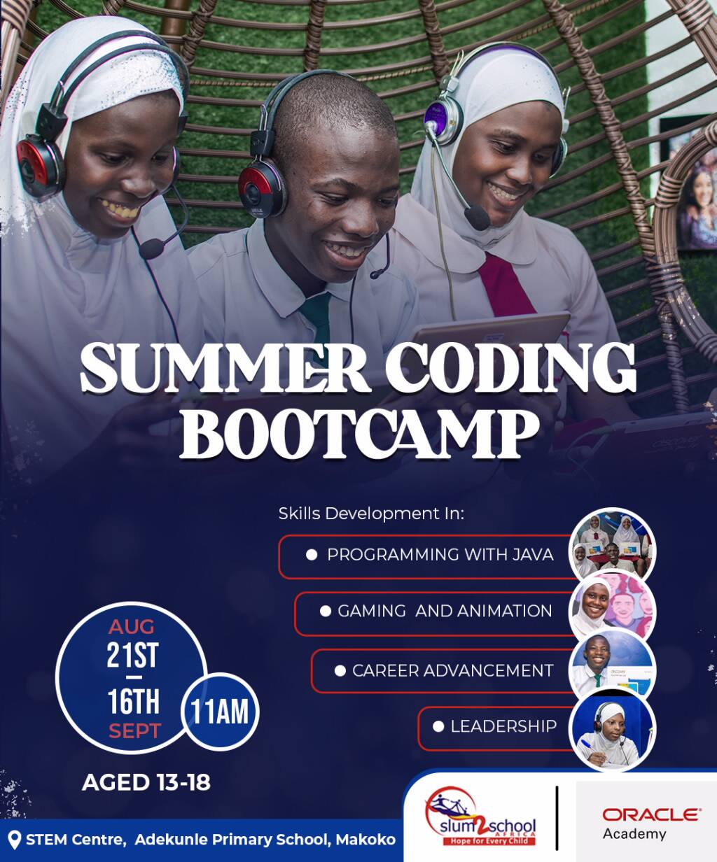 Teenage learners participate in Oracle Academy summer coding bootcamp ...