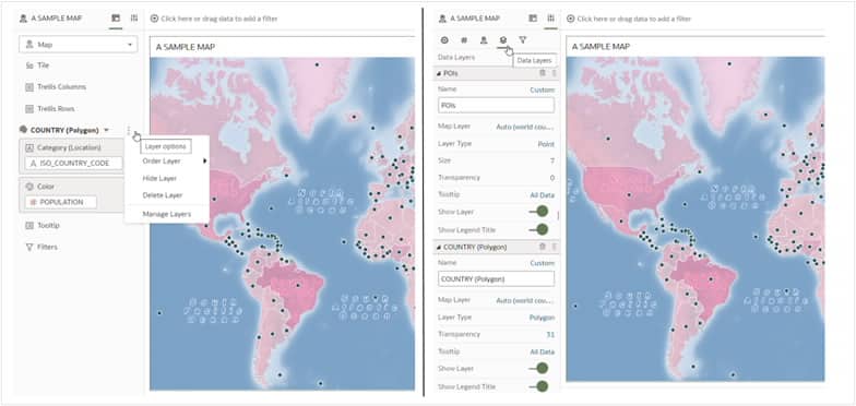 The Anatomy of a Map in Oracle Analytics Cloud