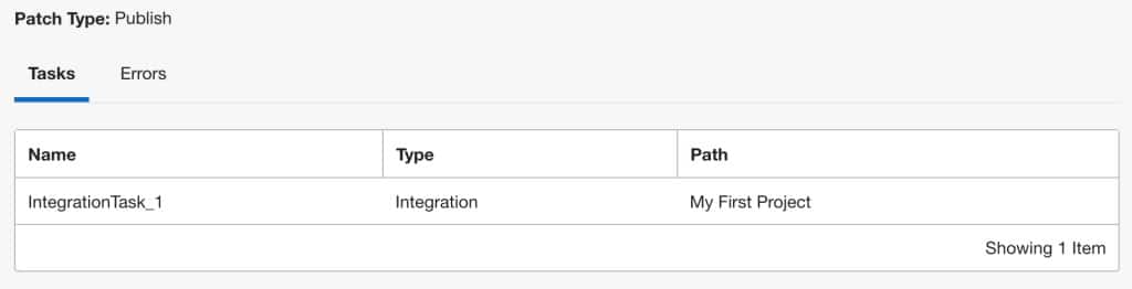 Integration Tasks In Oracle Cloud Infrastructure Oci Data Integration