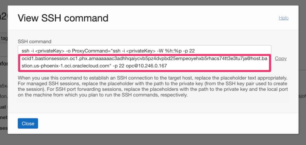 Oci Bastion Service With Dropbear Ssh Client 1921