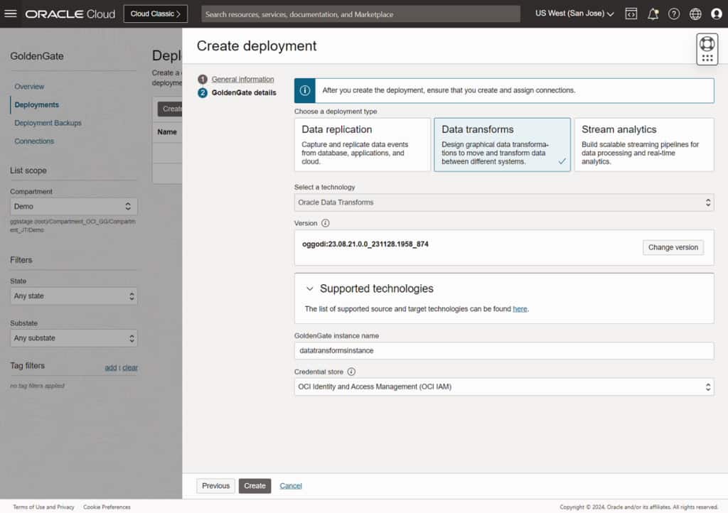 Oci Goldengate Adds Batch Data Integration Processing With Data Transforms