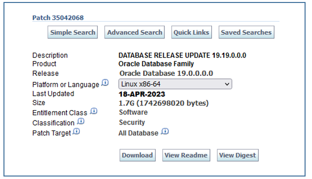 EBS 12.2 Certified with Database Release Update 19.19 - All Platforms (April 2023)