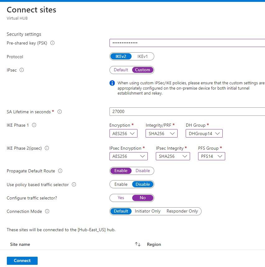 Setting Up Site-to-Site VPN Connectivity from OCI to Azure Virtual WAN