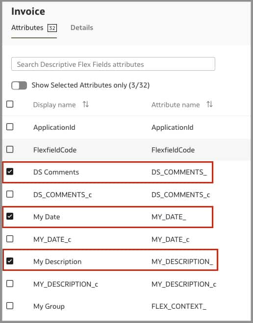 Enabling Descriptive Flexfields In Oracle Fusion Analytics