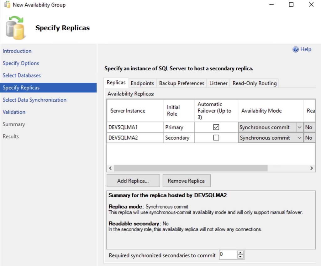 SQL Server Always On availability groups on Oracle Cloud Infrastructure
