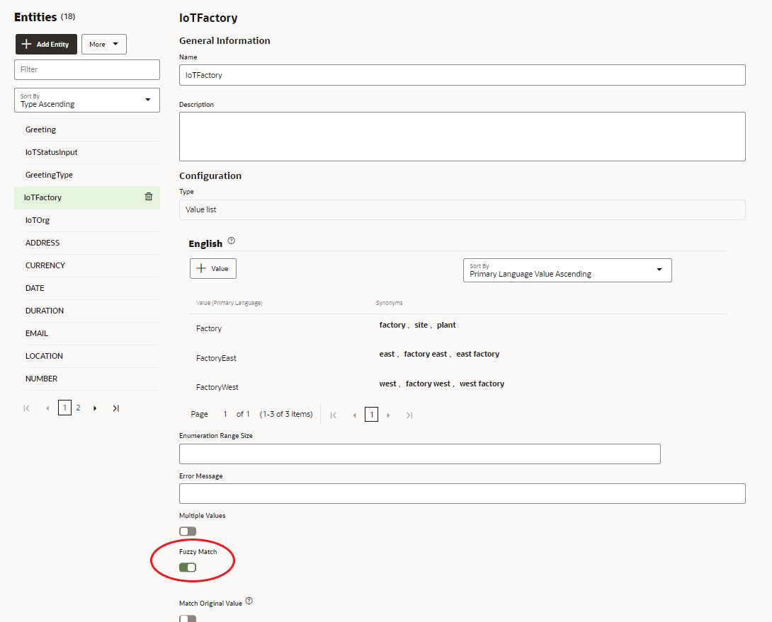 Provide Dynamic Tips for Improving User Interaction in Oracle Digital Assistant with Entity ...