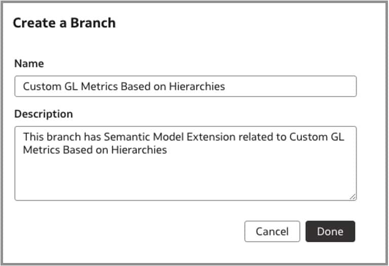 Create Custom General Ledger Metrics Based on Hierarchy in Oracle Fusion Analytics