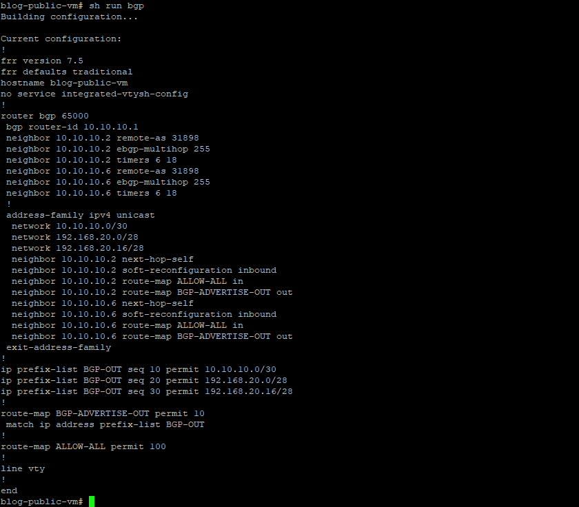 OCI VPN IPSec to Libreswan with BGP Routing Advertise Configuration Steps