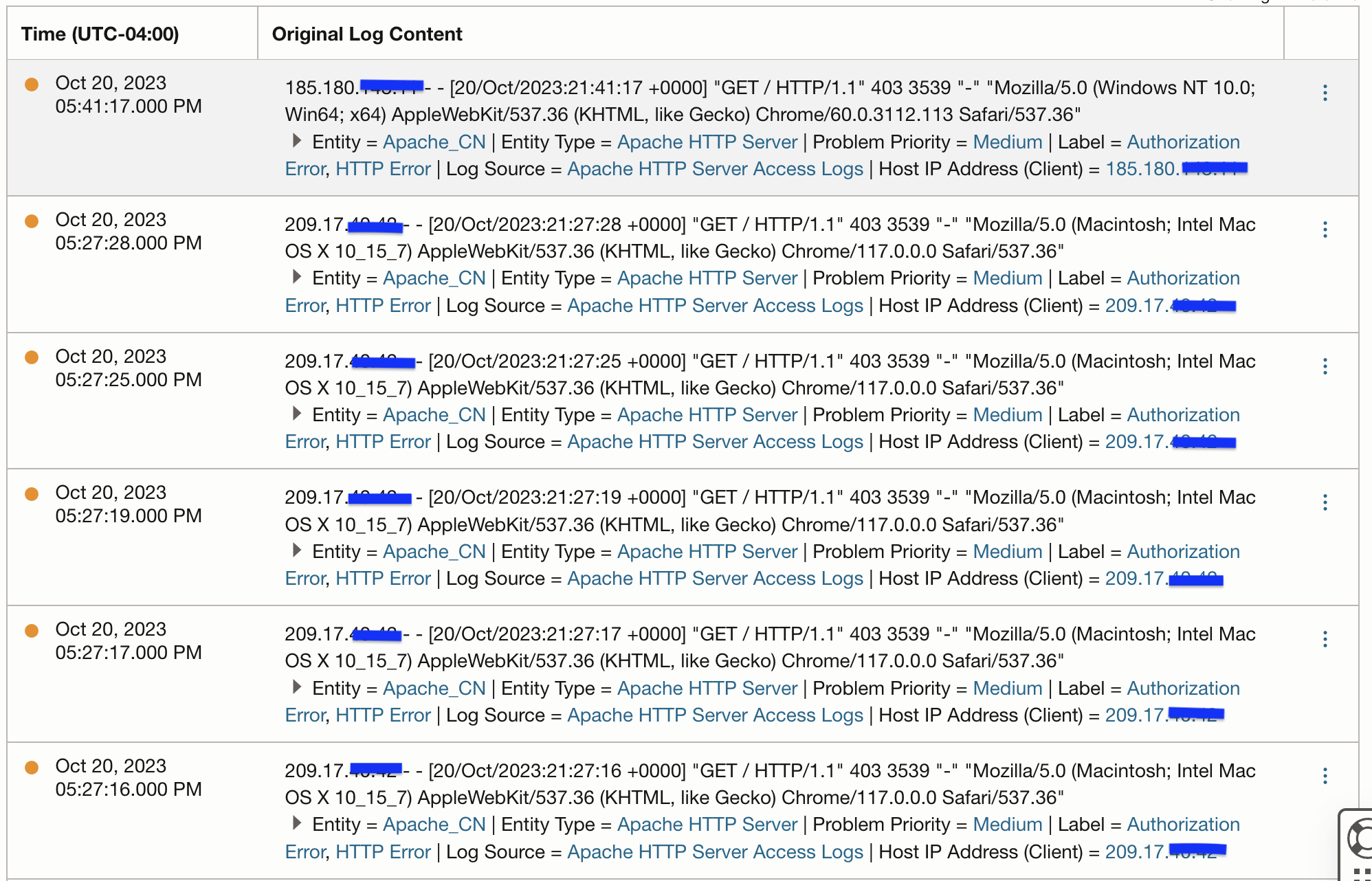 Unlocking Insights Apache Server Access Logs In Oci Logging Analytics