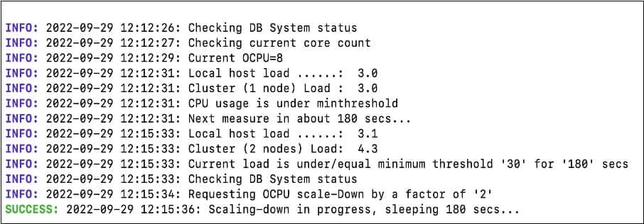 Configuring Dynamic Scaling In Oracle Exadata Cloud Infrastructure