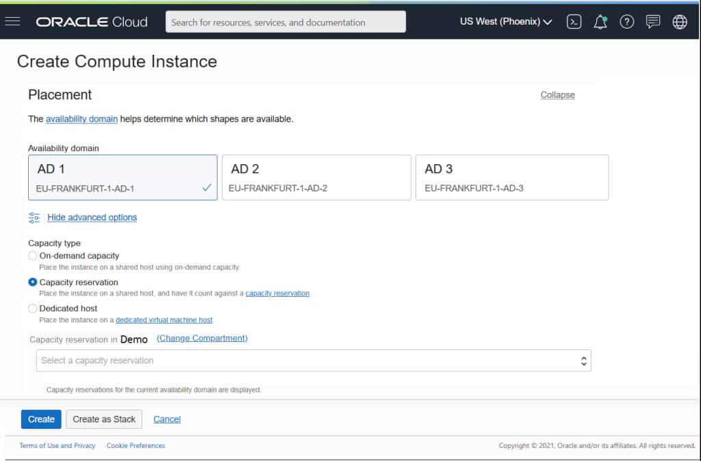 Ensure business continuity with capacity reservations
