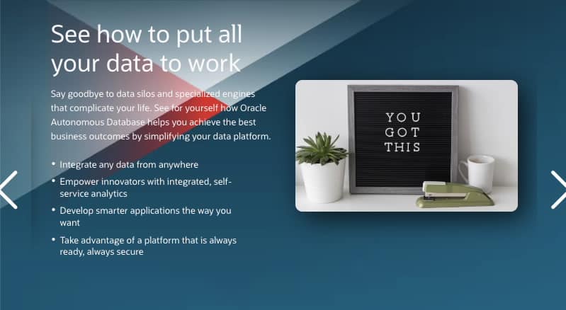 How do you put your data to work?