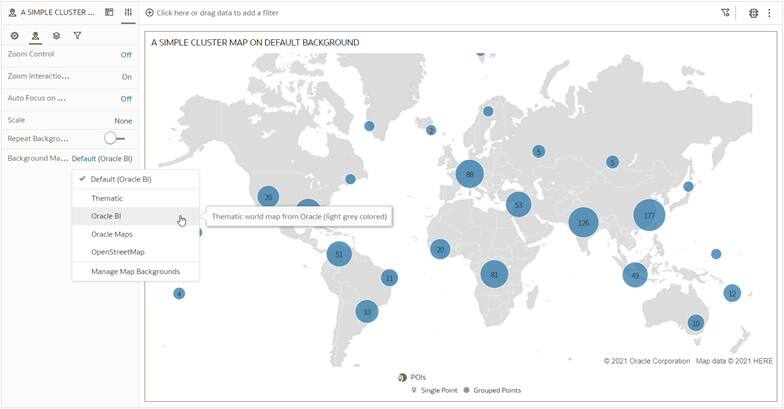 The Anatomy of a Map in Oracle Analytics Cloud