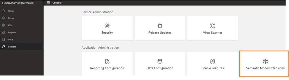 Customize the semantic layer using complex joins in Oracle Fusion Analytics