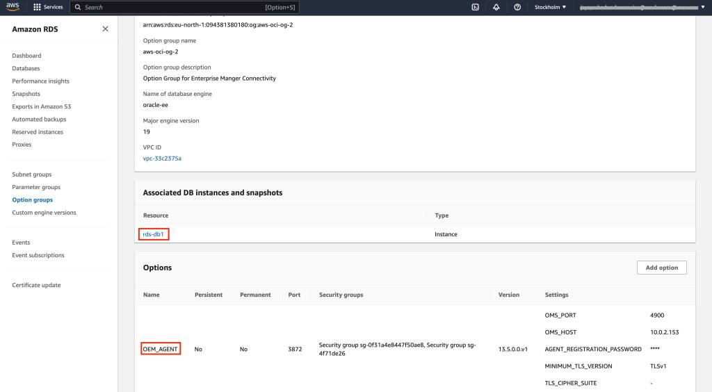 Monitoring Oracle Databases In Aws With Enterprise Manager