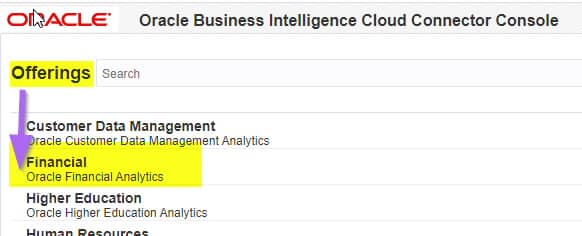 Set up Oracle Fusion SaaS Business Intelligence Cloud Connector (BICC ...