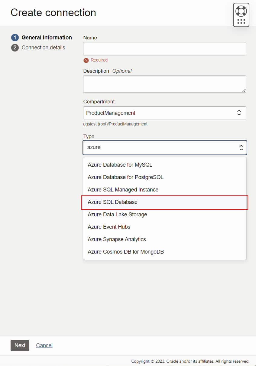 Using Oracle Cloud Infrastructure Oci Goldengate With Azure Sql And
