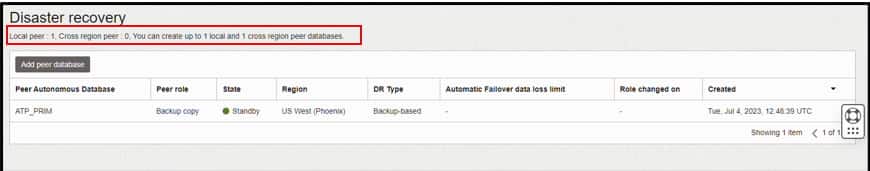 Move your Autonomous Database across regions without any downtime