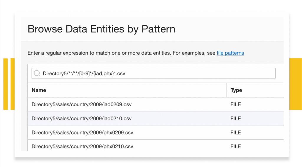 File Patterns In Oracle Cloud Infrastructure Oci Data Integration