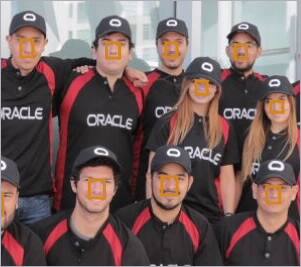 OCI AI Vision Facial Detection in Oracle Analytics Cloud